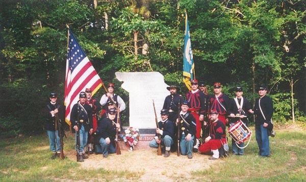 8th Mo Infantry (US) - Battle of Shiloh TN